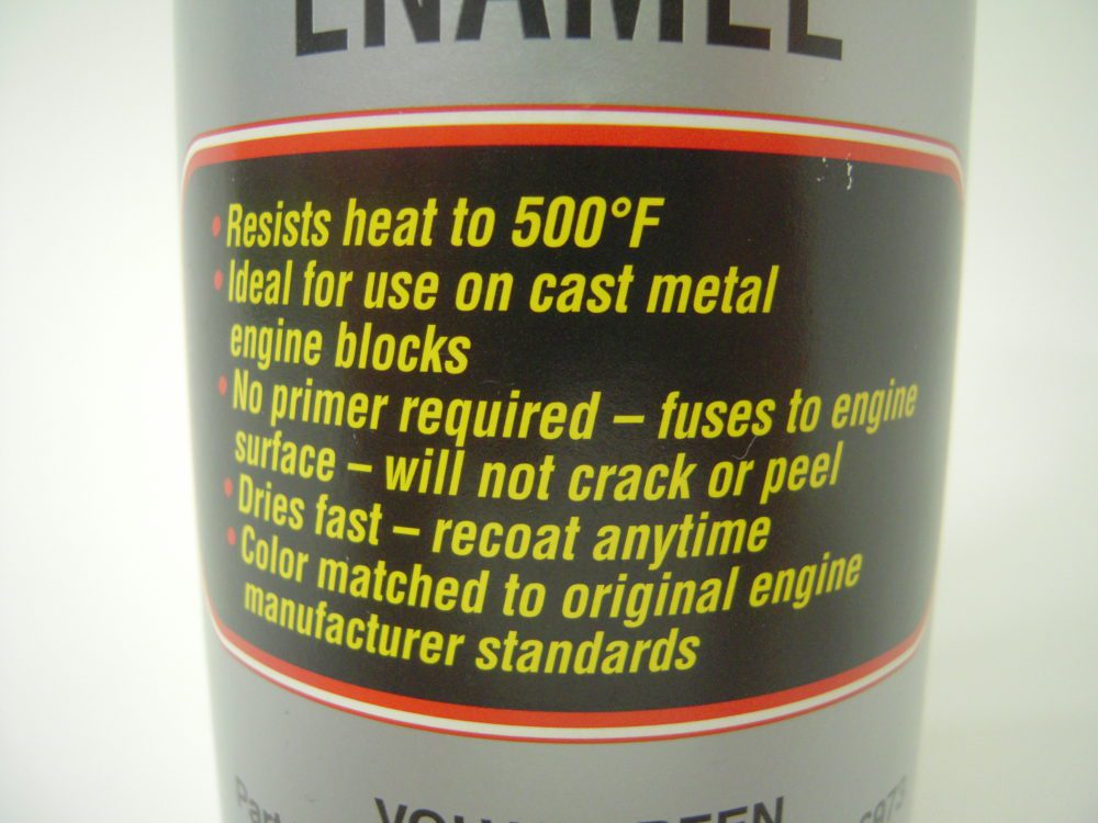 Tempo *NEW*QTY 2* 020473 Volvo Green Engine Enamel Spray Paint/ Touch ...