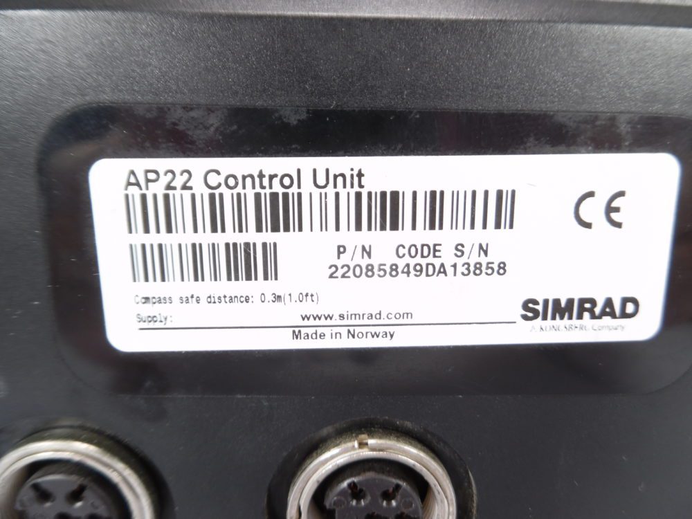 Simrad AP22 Autopilot Control Head - Great Condition - 90 DAY WARR ...