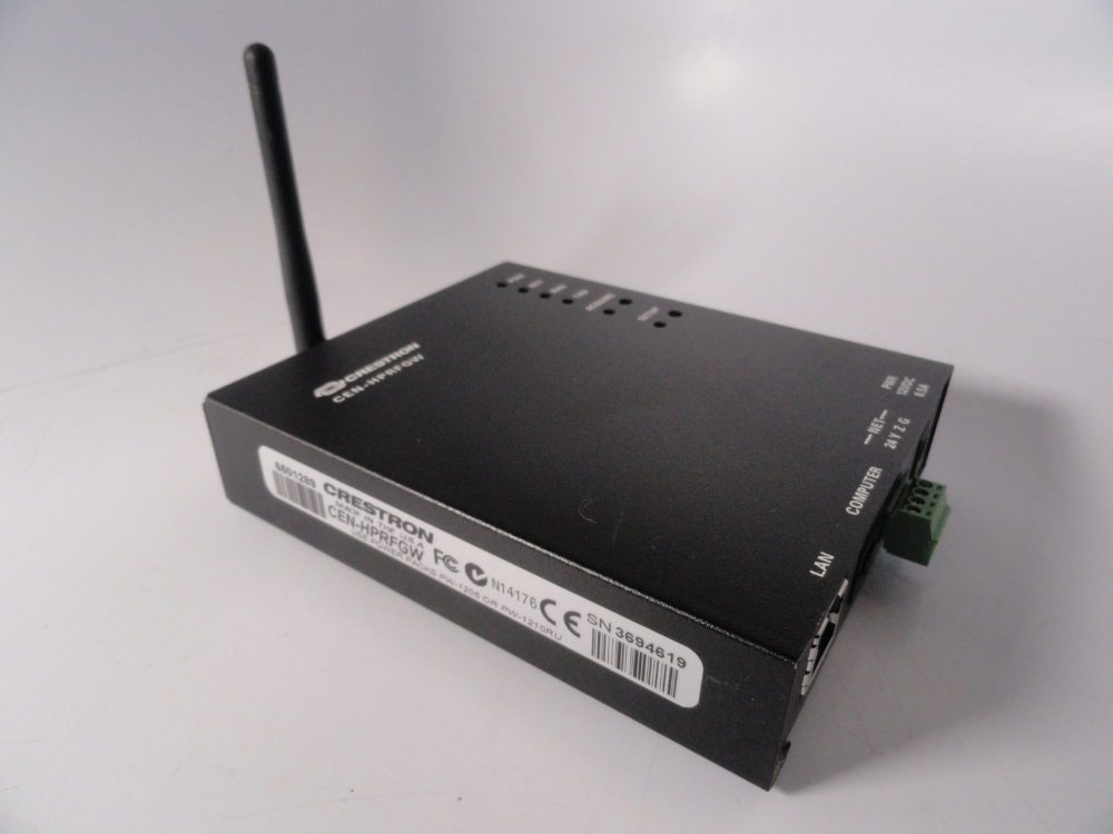 Crestron CEN-HPRFGW Extended Range RF Wireless Gateway w/ Antenna - Max ...