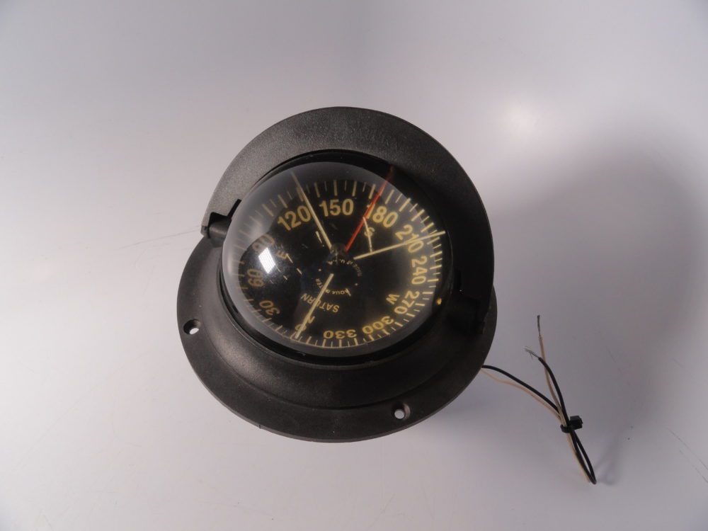 Saturn Flush Mount Explorer Compass (Black) - Free US Shipping - Max ...
