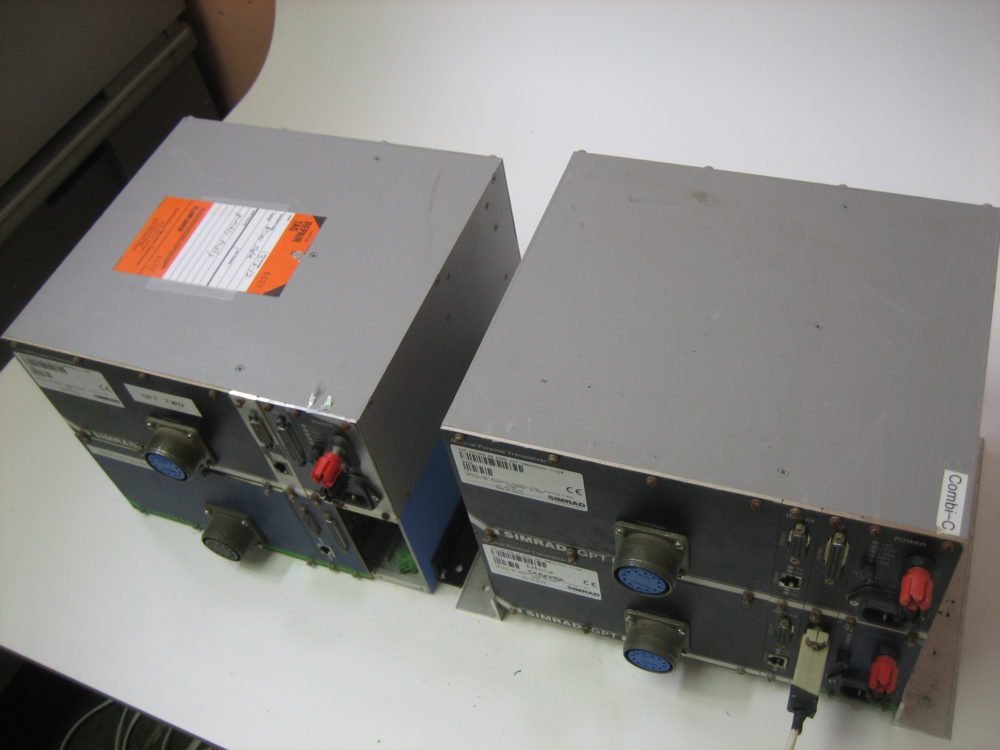 Simrad ES60 Processor LOT OF 4 GPT General Purpose Transceiver FOR ...