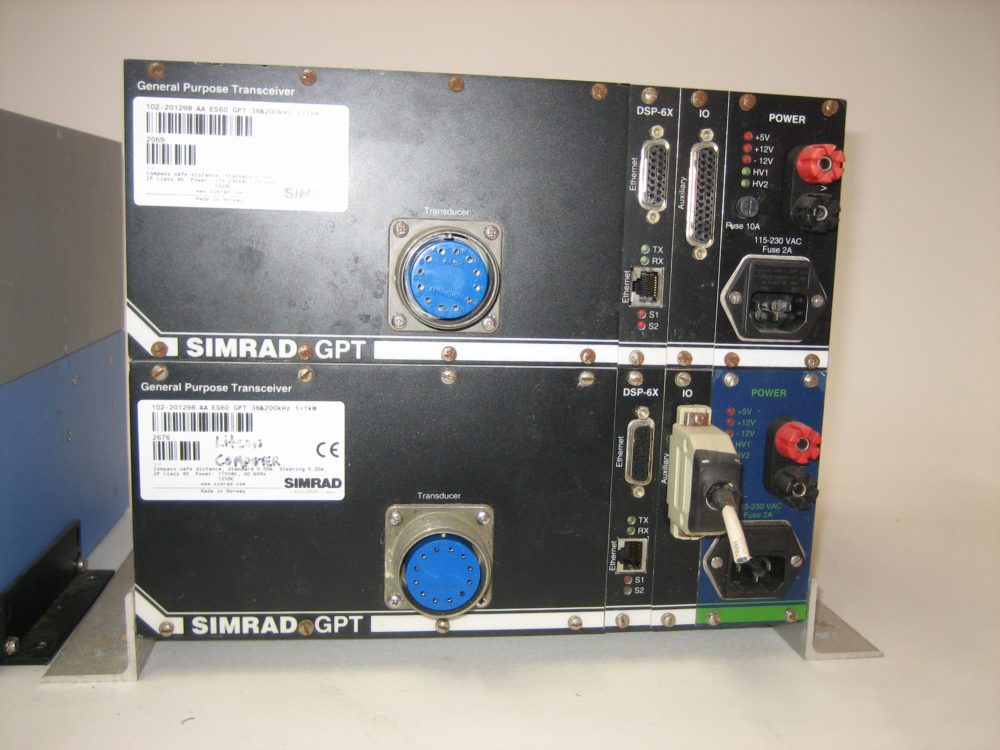 Simrad ES60 Processor LOT OF 4 GPT General Purpose Transceiver FOR ...