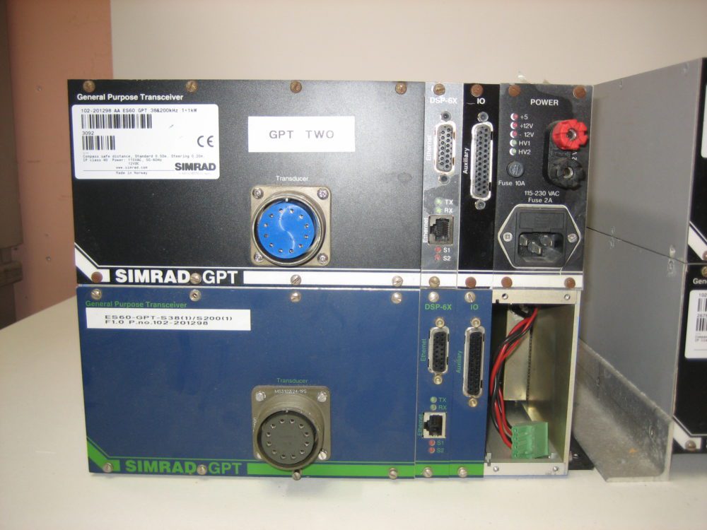 Simrad ES60 Processor LOT OF 4 GPT General Purpose Transceiver FOR ...