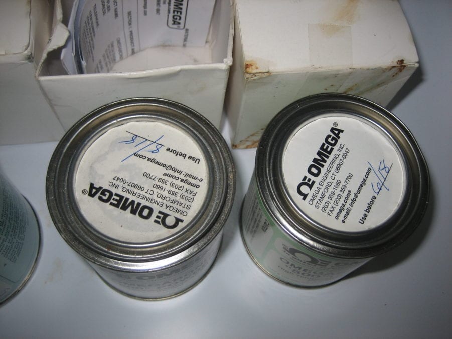 Omegabond Omega Bond High Temp Cement OB-500 LOT OF LIQUID & POWDER Exp ...