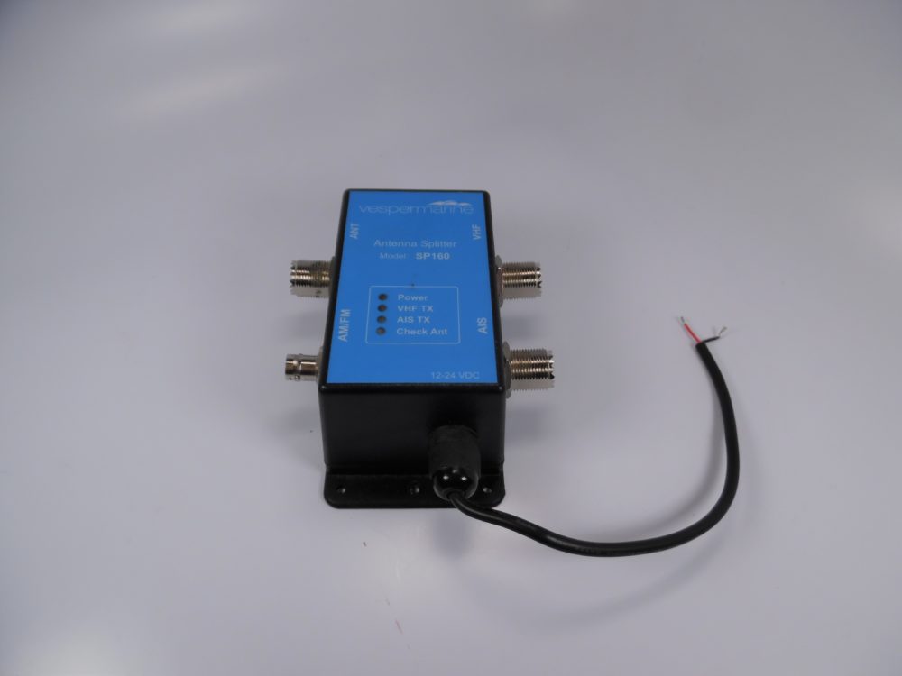 Vespermarine - SP160 - AIS/VHF/AM/FM Antenna Splitter - Power On Test ...