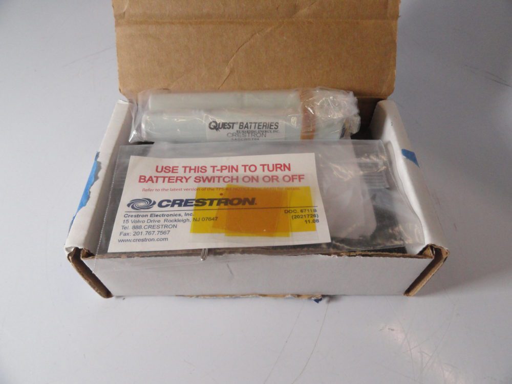 Crestron TPS-6X-BTP Battery Pack for TPS-6X - Free US Shipping - Max ...