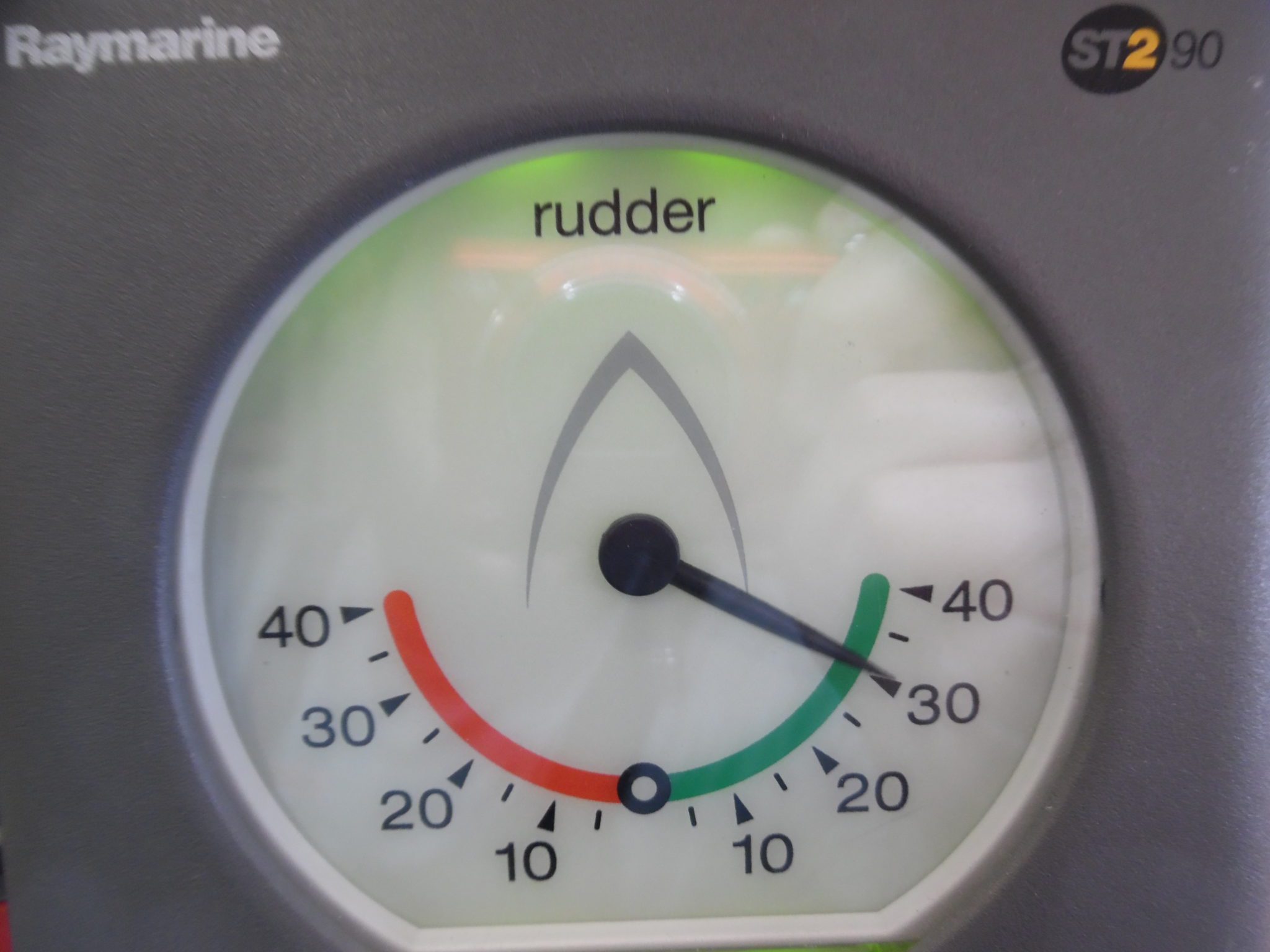 Raymarine ST2 90 Rudder Angle Indicator Display - E22062 - Tested Good ...