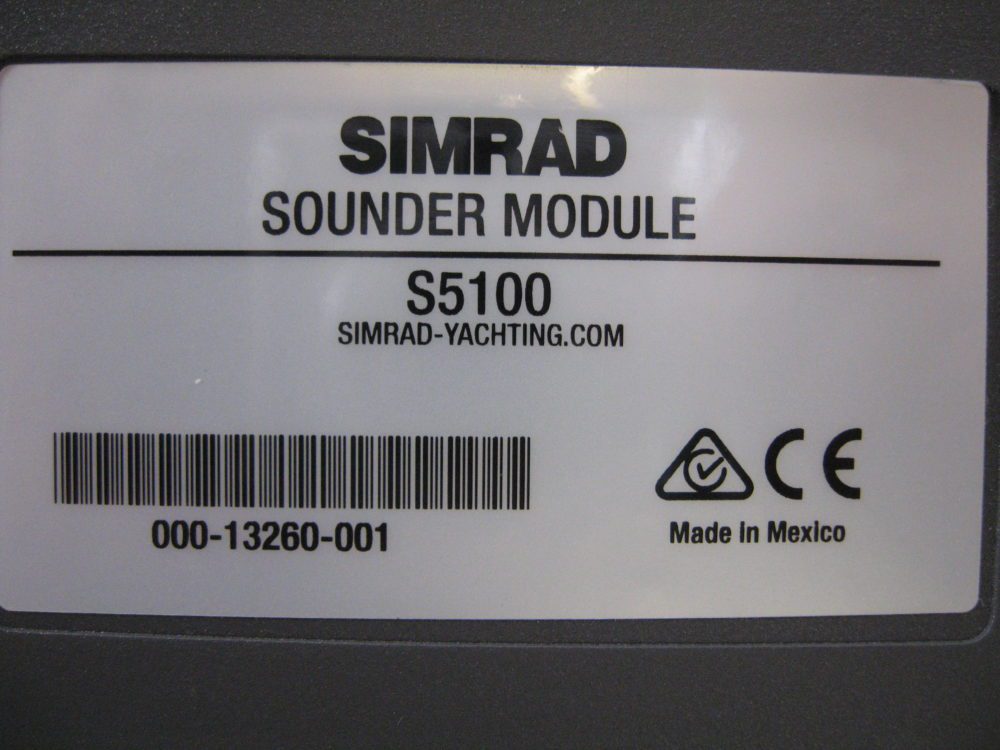 Simrad CHIRP Sonar S5100 For NSS EVO2/3 NSO EVO2 S2000 Fish Finder ...