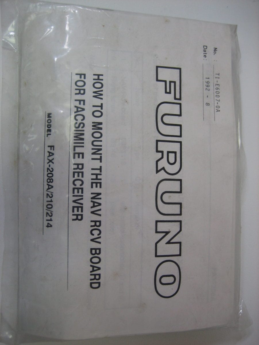 Furuno *NEW* 000-075-015 Navtex Receiver Board PCB 08P3119 for FAX-208A ...