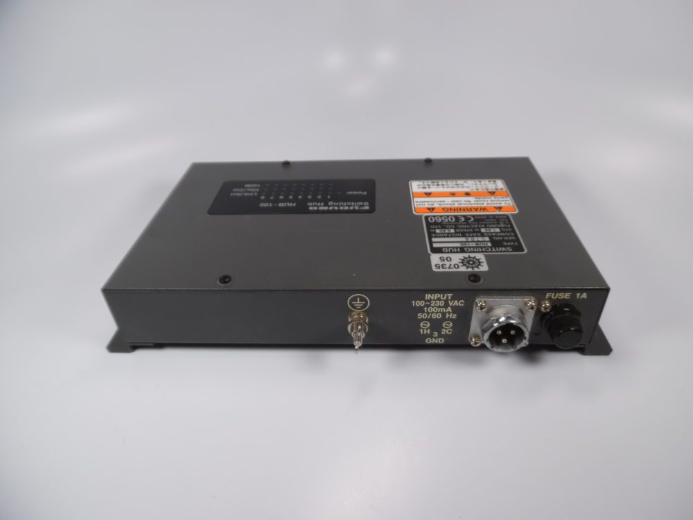 Furuno HUB-100 Ethernet Switch Hub F/ FAR2117/FAR2817 - Not Tested ...