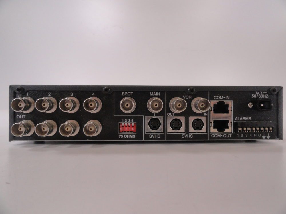 Pelco KBD4000 Controller w/ MX4004CD Duplex Color Multiplexer - Free US ...