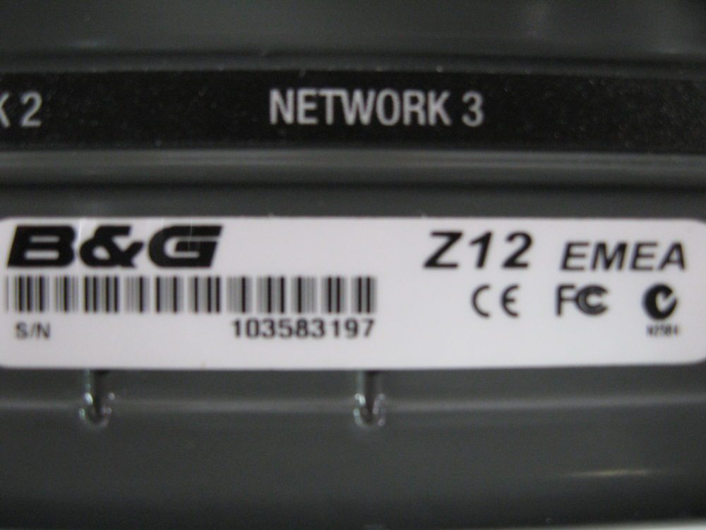 B&G Z12 AMER Multi Function Display - Max Marine Electronics