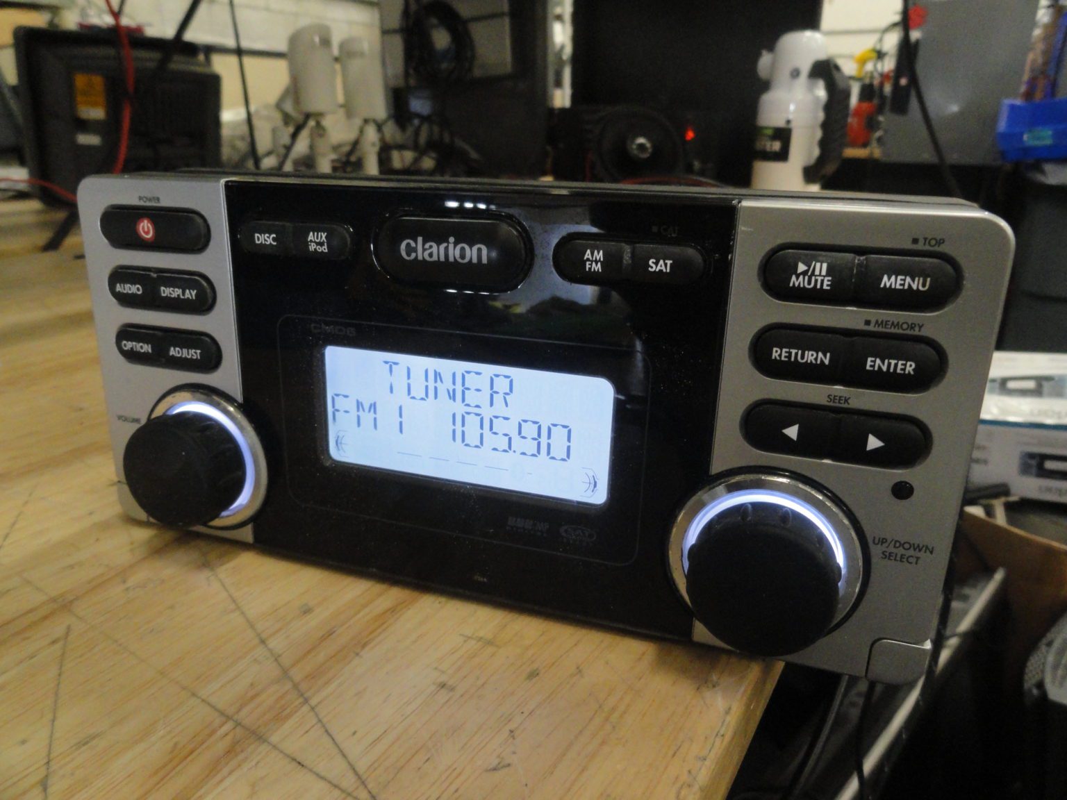 Clarion CMD6 Marine CD Stereo Receiver - Max Marine Electronics