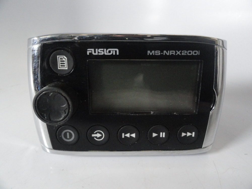 Fusion MS-NRX200i Marine Wired Stereo Remote Control w/ Sun Cover - Max ...