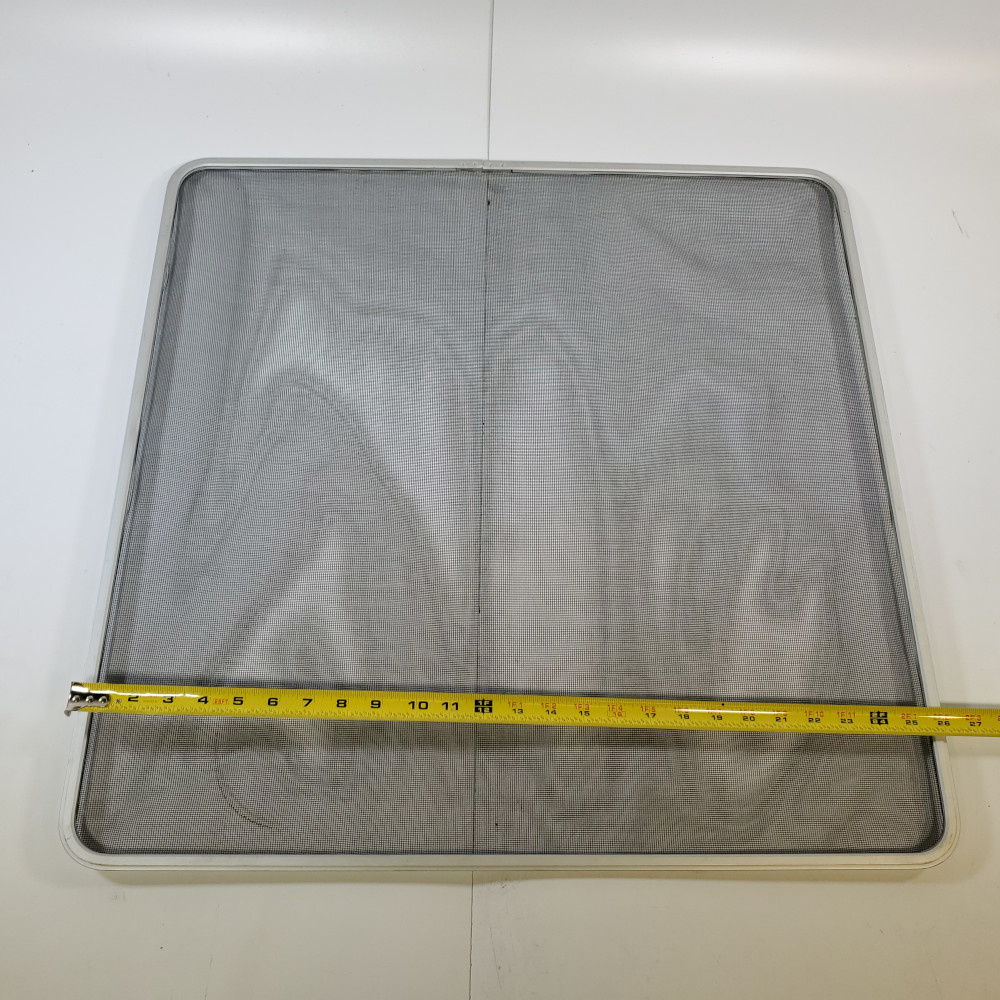 Bomar Marine Vent/Hatch Screen *ALUMINUM* *OD 26 1/8" X 26 1/8" x 3/8 ...