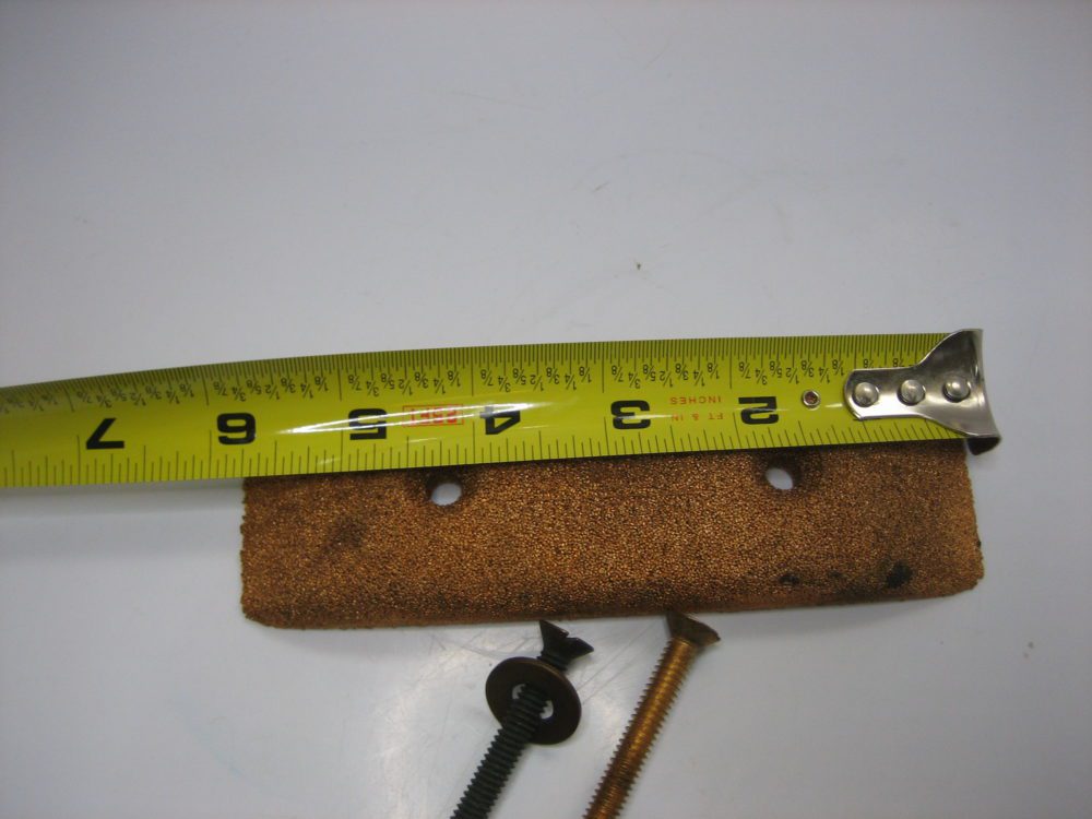 Guest OPEN BOX #4006 Porous Copper Ground Shoe Dynaplate 6″X2″ - Max ...