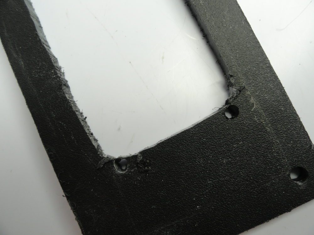 Fusion MS-RA205 Marine Stereo Dash Mount Panel Cutout Trim Backing ...