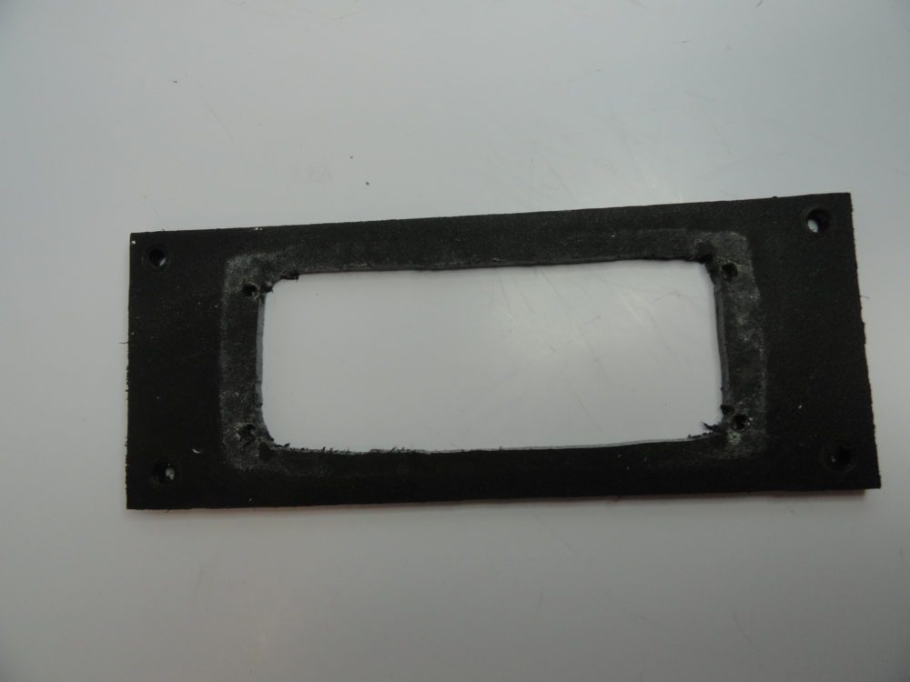 Fusion MS-RA205 Marine Stereo Dash Mount Panel Cutout Trim Backing ...