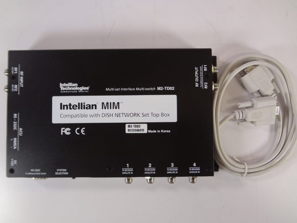 Intellian Technologies M2-TD02 Multi-Sat Interface Multi-Switch New - Max Marine Electronics