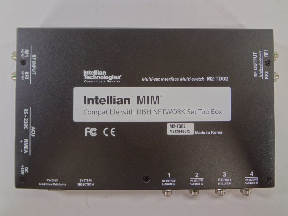 Intellian Technologies M2-TD02 Multi-Sat Interface Multi-Switch New ...