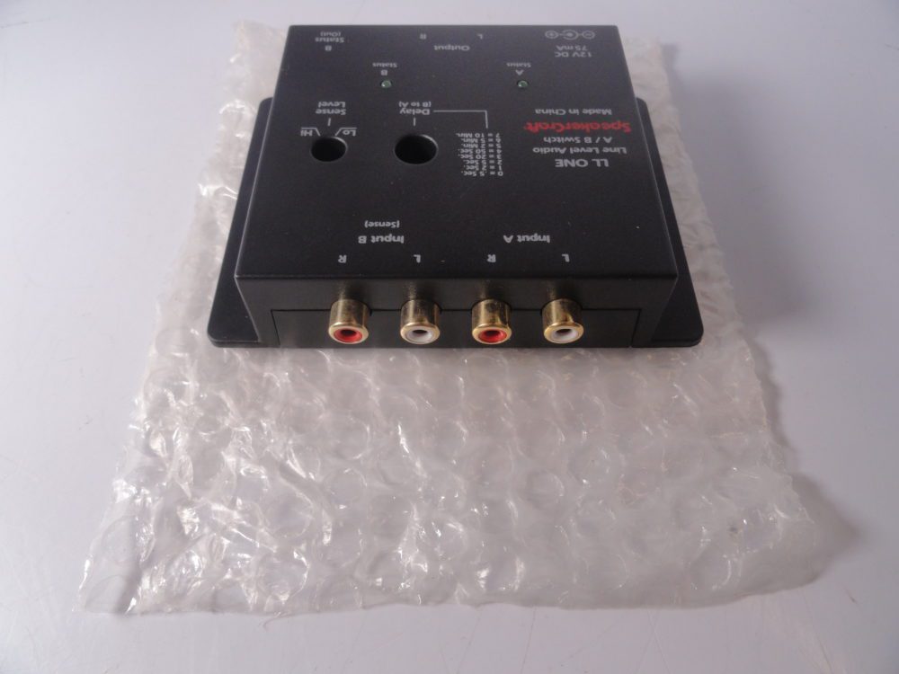 Speakercraft LL-One Line Level Audio A/B Switch - Max Marine Electronics