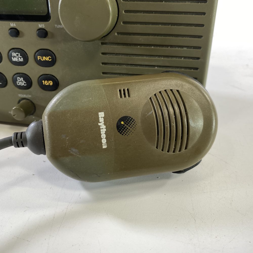 Raytheon Ray220 VHF Hailer w/ Microphone Marine Radio - Fully Tested ...
