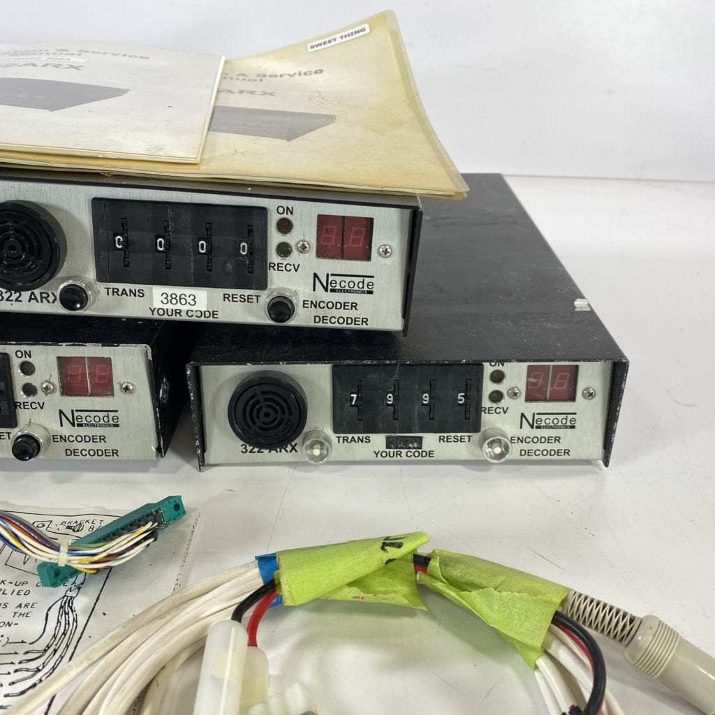 Necode 322 ARX Marine Digital Encoder Decoder SSB Radio PARTS LOT - Max ...