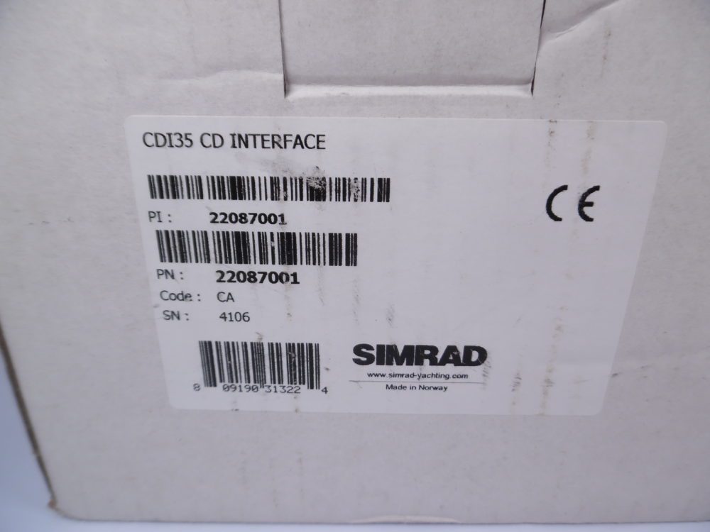 Simrad - CDI35 CD Interface - 22087001 - F/ CD100A - NEW OLD STOCK ...
