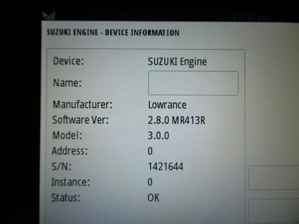 GENUINE SUZUKI 990C0 ENGINE INTERFACE CABLE - Good Condition. - Max ...