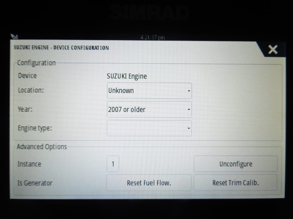 GENUINE SUZUKI 990C0-88134 ENGINE INTERFACE CABLE - Good Condition ...