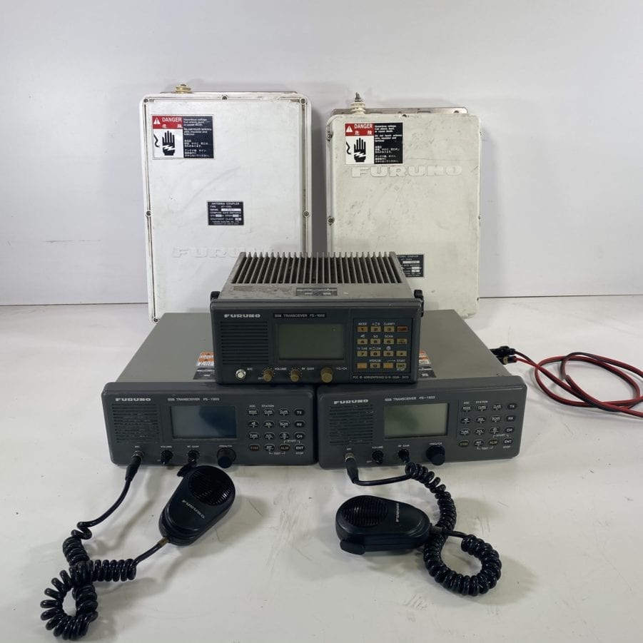 Furuno FS-1502 FS-1503 SSB Single Side Band Radio + Tuners AT-1502 AT ...