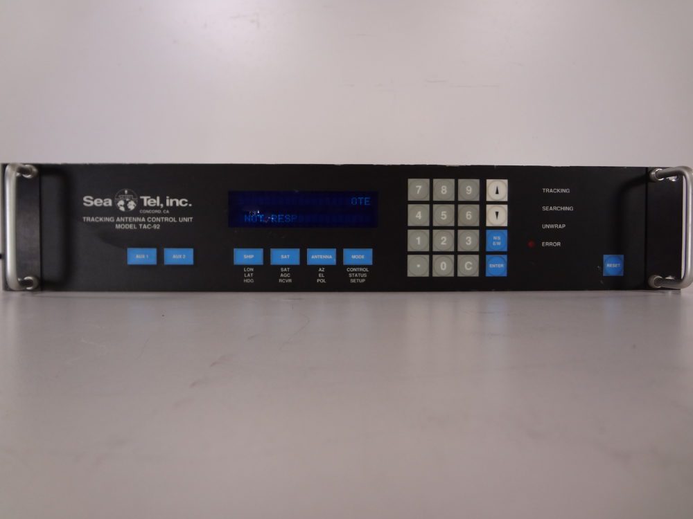 Sea-Tel Inc. Satellite Tracking Antenna Control Unit TAC-92C Version 2 ...