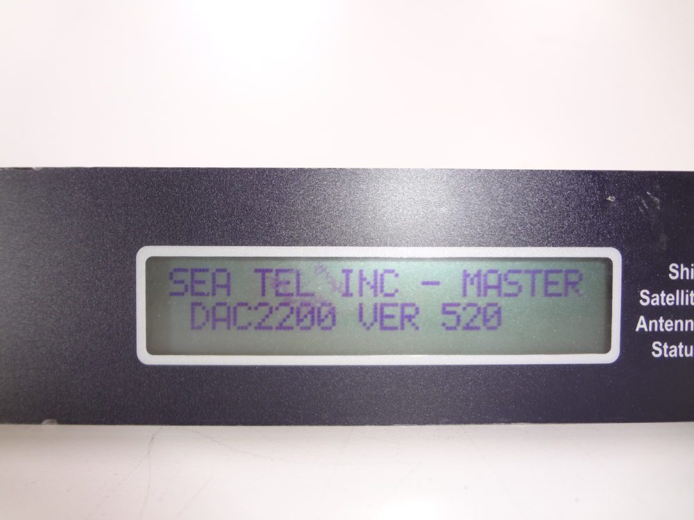 SeaTel/Cobham DAC 2200 SW v. 520 5.20 Antenna Control Unit VSAT TV ...
