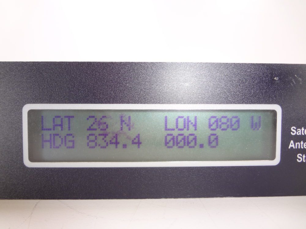 SeaTel/Cobham DAC 2200 SW v. 520 5.20 Antenna Control Unit VSAT TV ...