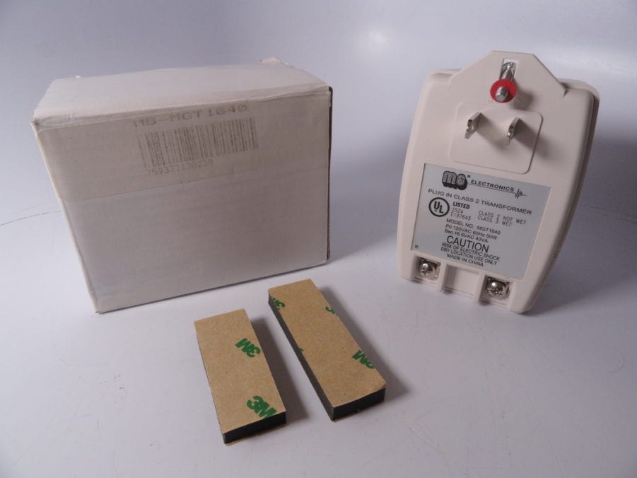 MG Electronics MGT1640 Plug In Class 2 Transformer - Max Marine Electronics