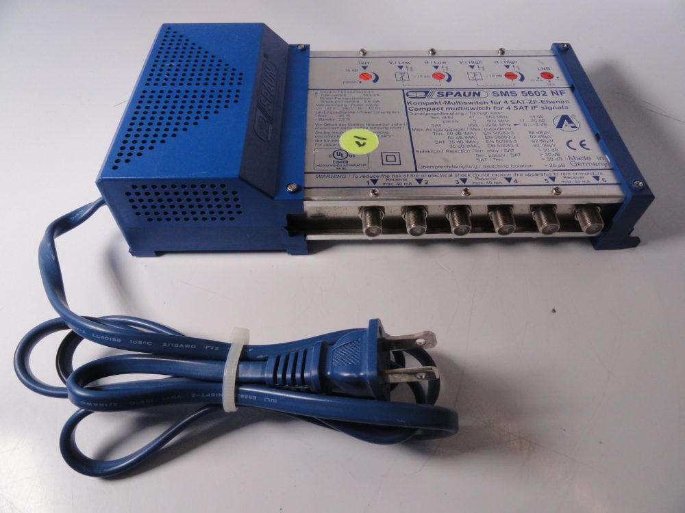 Spaun SMS5602NF 5x6 Compact Satellite Multiswitch - Free US Shipping ...