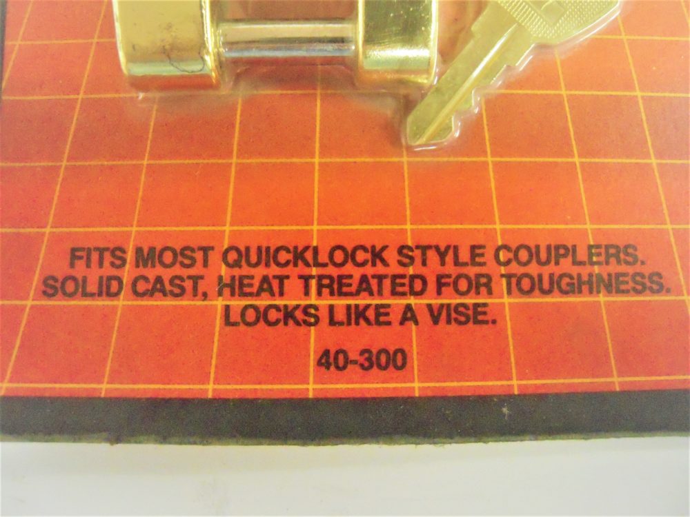 ACME 40-300 Trailer Hitch Coupler Ball Pin Lock Vise Style *NEW*HEAVY ...