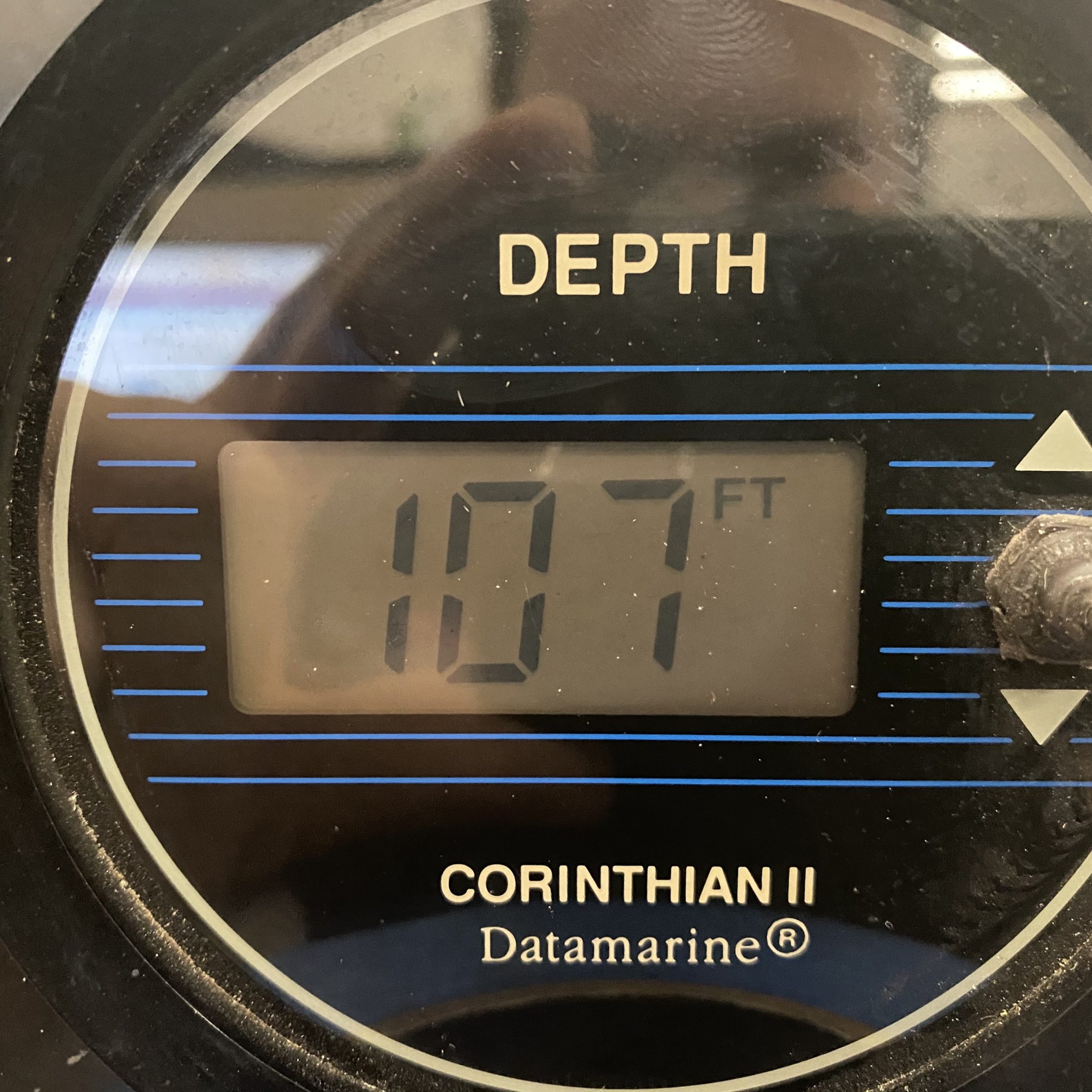 Datamarine S400DL DMI Depth Corinthian II Series Gauge Display TESTED ...