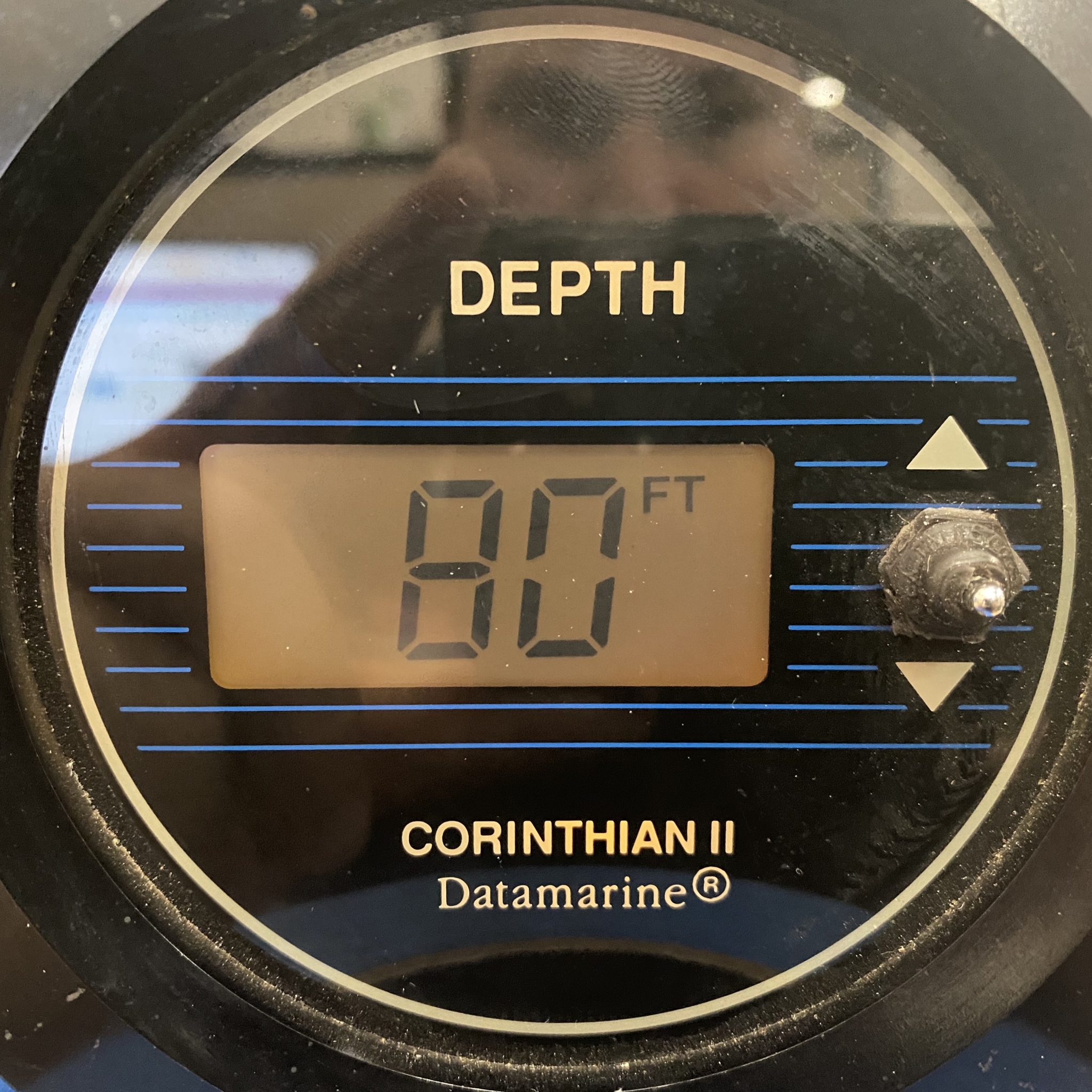 Datamarine S400DL DMI Depth Corinthian II Series Gauge Display TESTED ...