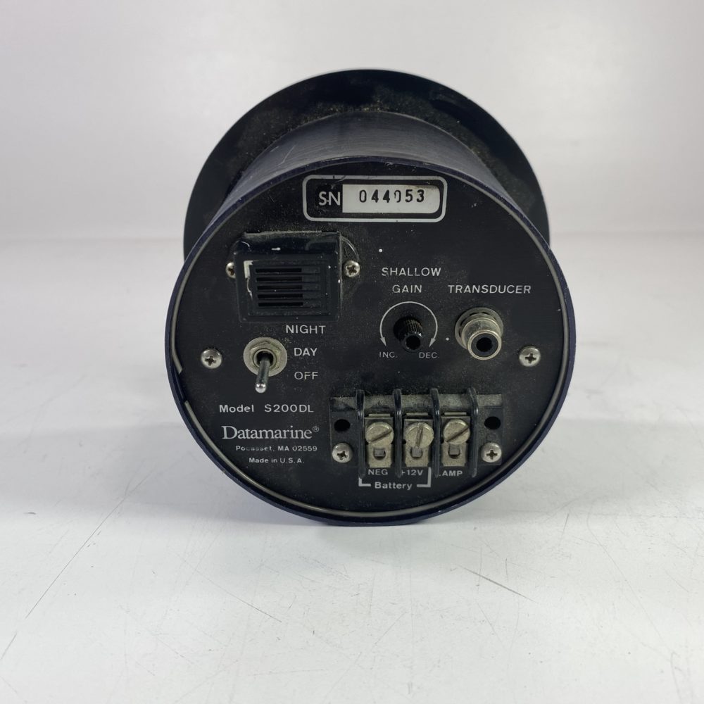 Datamarine S200DL DMI Depth Corinthian Series Gauge Display TESTED ...