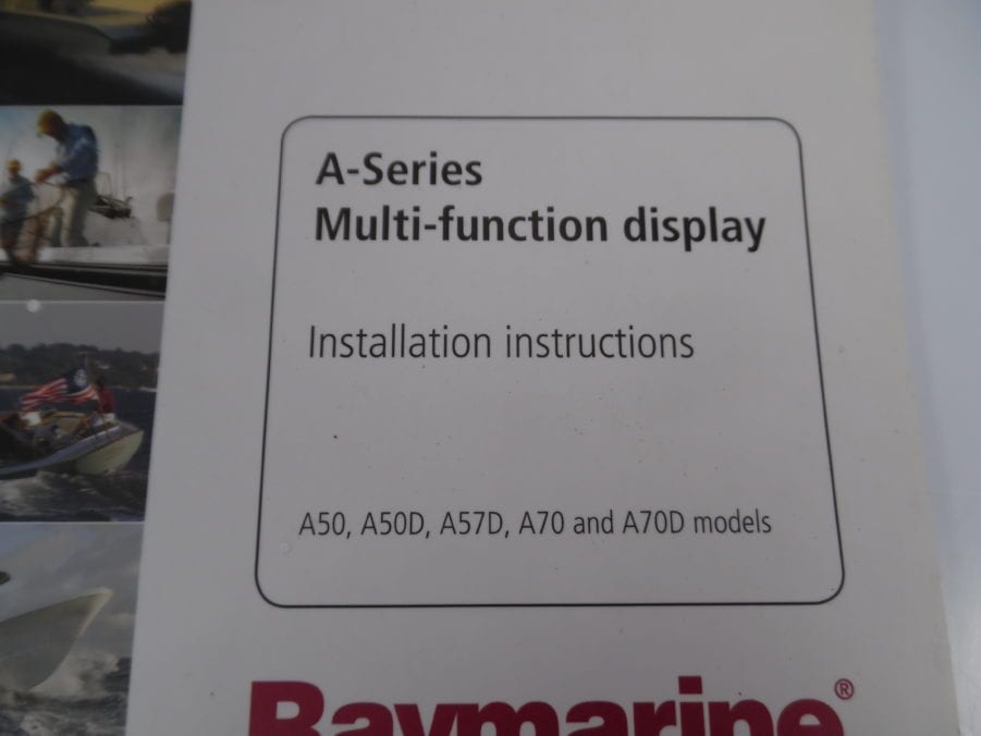 Raymarine A-Series - A50, A50D, A57D, A70, + A70D - Installation ...