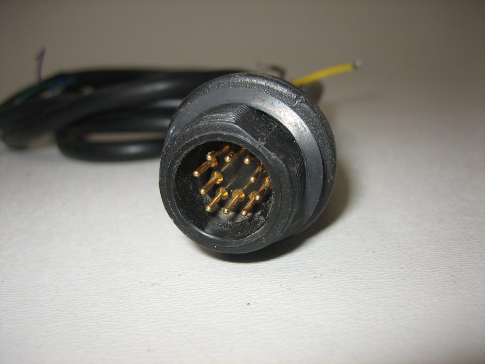 ICOM OPC-1540 Command Mic III Cable **CUTOFF PIGTAIL MICROPHONE END ...