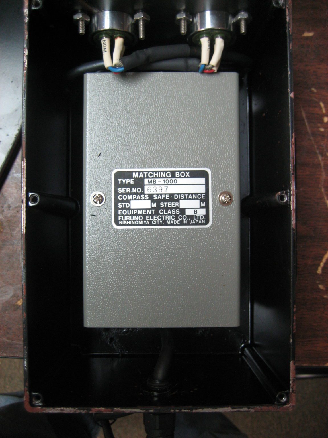Furuno CUSTOM FCV-292/1000/1100 to 10 Pin Transducer MB-1000 Matching ...