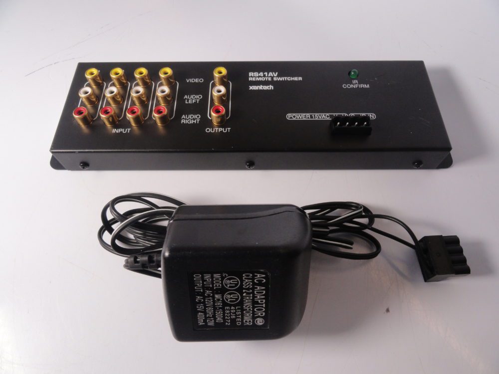 Xantech RS41AV Remote Audio/Video Switcher - Free US Shipping - Max ...