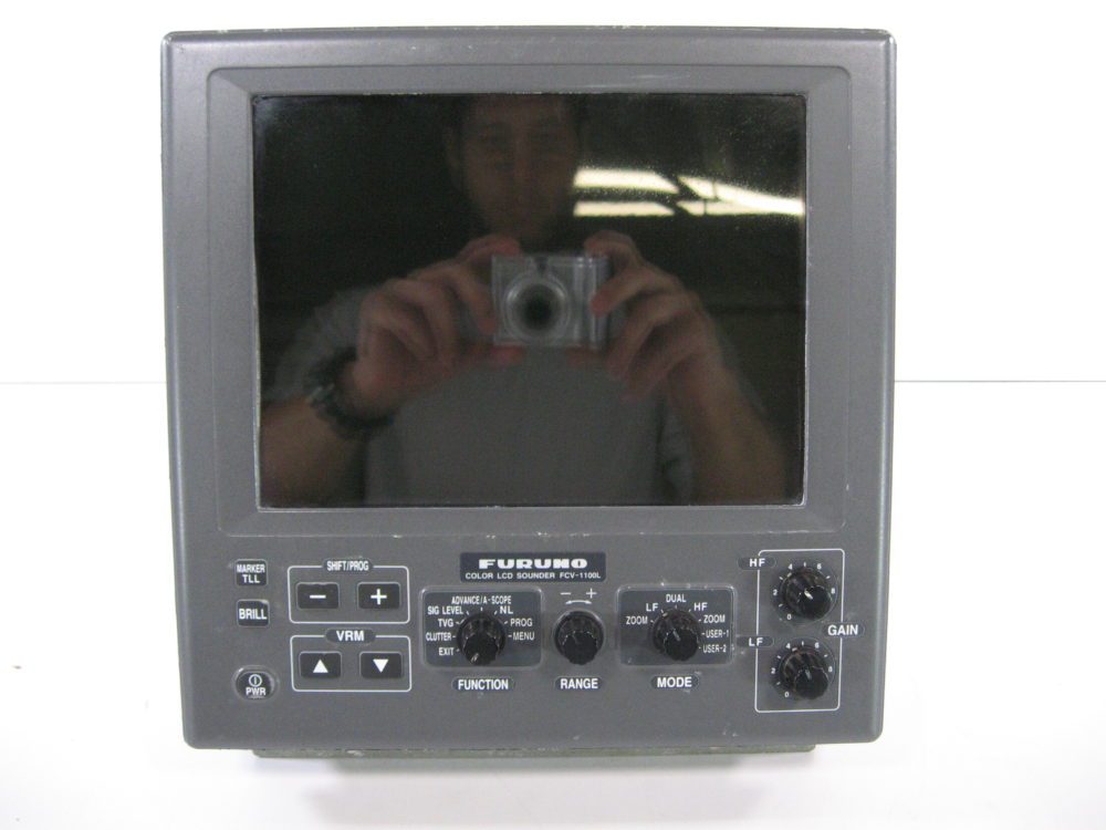 Furuno FCV-1100L Sounder Fishfinder (NEW LCD) - Max Marine Electronics