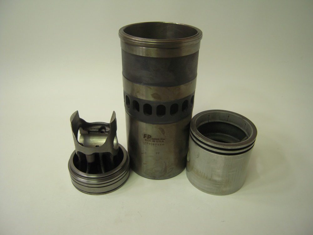 FPDiesel Cylinder Liner, Crosshead Piston Dome, and Piston Skirt *NEW ...