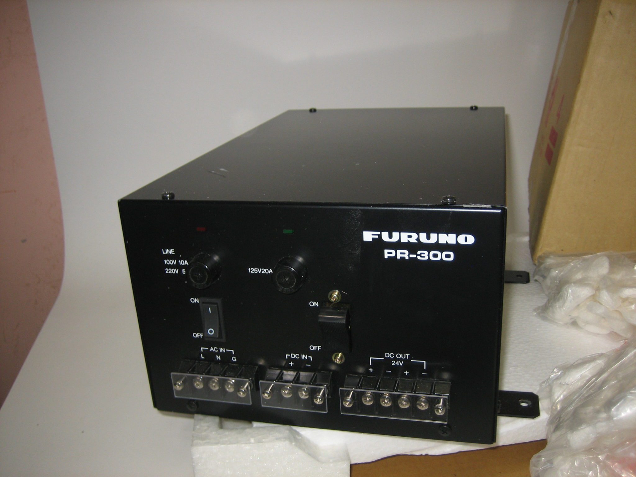 Furuno PR-300 Rectifier 110/220VAC to 24VDC 20 Amps - Radar Power ...