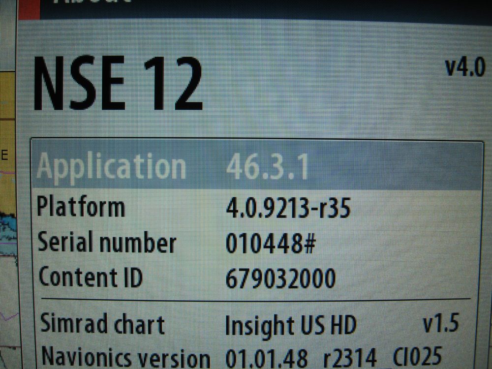 Simrad NSE12 AMER MFD Multi Function Display Bench Tested 90 Day ...