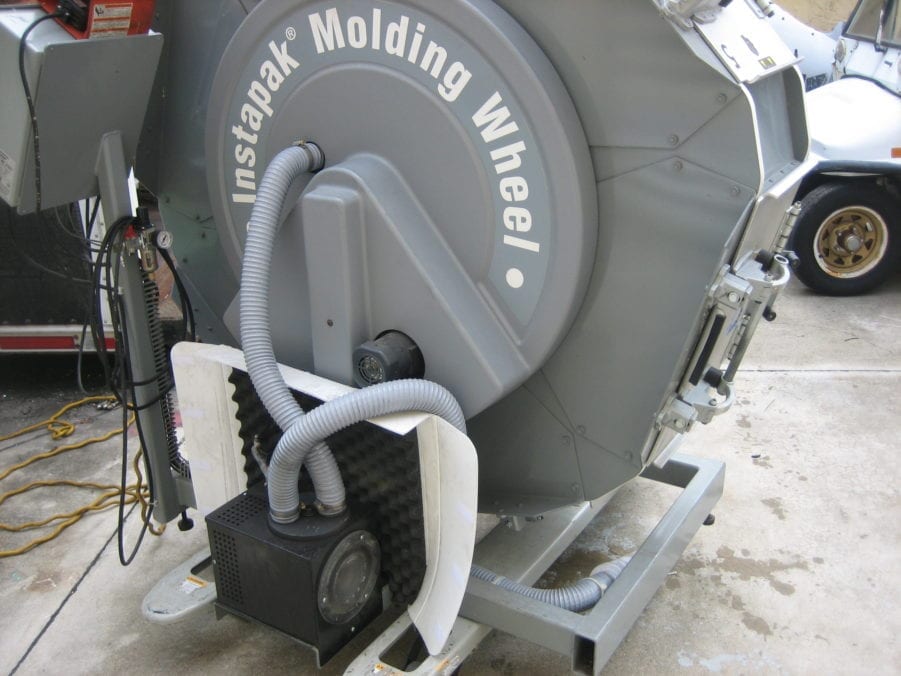 Sealed Air Instapak Molding Wheel **2016 Model** - Used w/SpeedyPacker ...