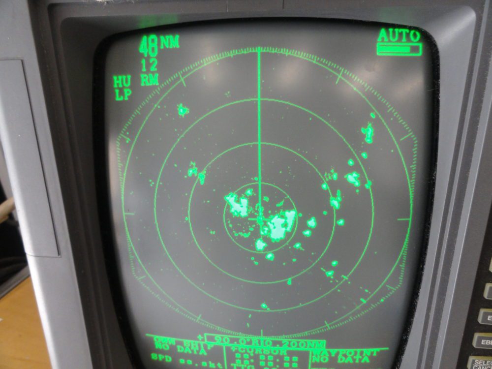 Furuno FR-7112 12kw 6' Open Array Super Bird Radar CRT Display - TESTED ...